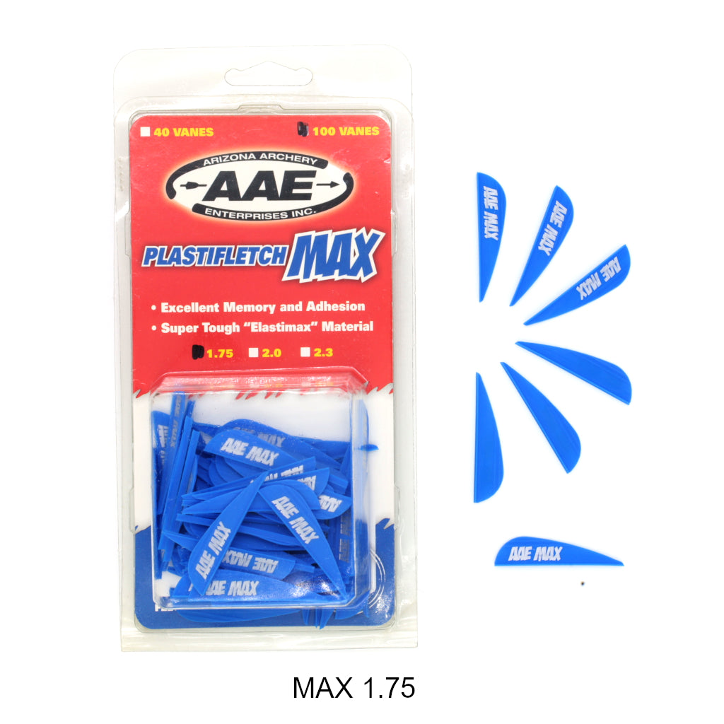 Fletches - AAE Plastifletch Max 100pcs – ARCHERY E SHOP
